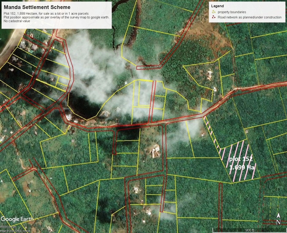 4 Acres plot 1200 Meters to Manda Ras Kitau Beach - Lamu Realty